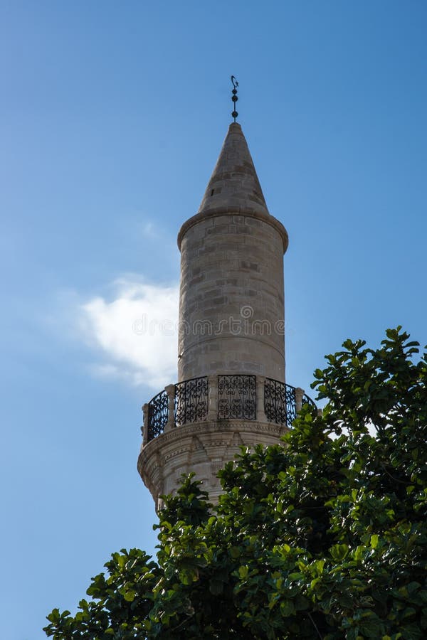 Larnaca old town stock image. Image of touristic, mediterranean - 28979111