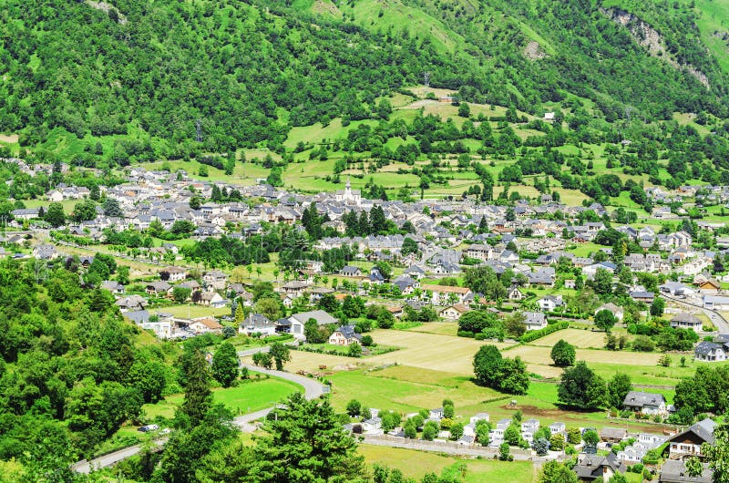 Laruns image stock. Image du europe, earth, côte, doux - 45551569