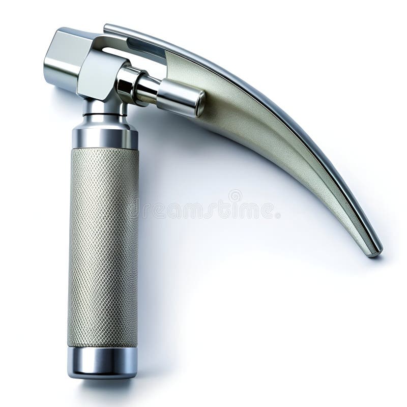 Laryngoscope stock illustration. Illustration of laryngoscope - 368564386