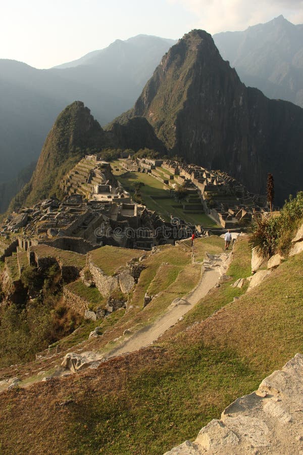 Las ruinas de Machu Picchu imagen de archivo. Imagen de herencia ...