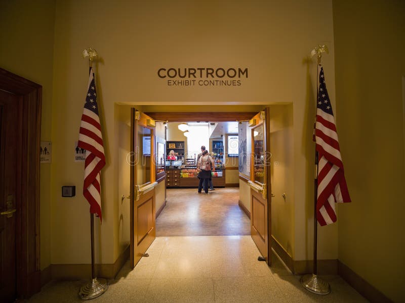 Interior View of the Mob Museum Editorial Stock Photo - Image of museum ...