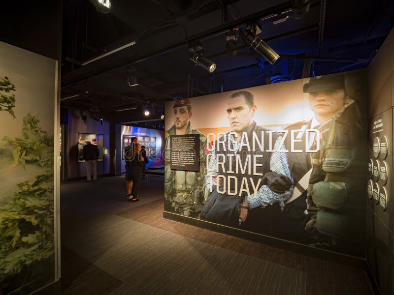 Interior View of the Mob Museum Editorial Photo - Image of united ...