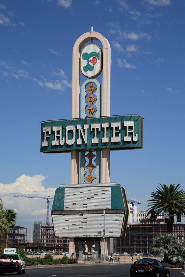 Las Vegas - Frontier Hotel editorial image. Image of tourism - 9631350