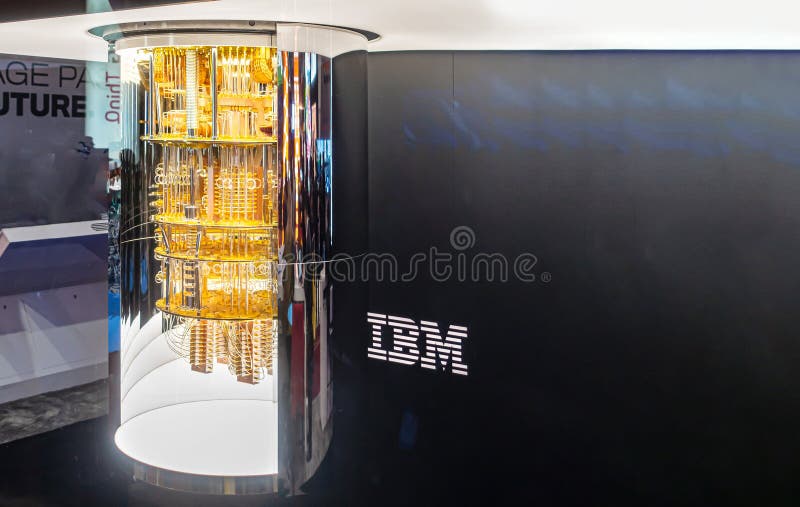 IBM Q System One Quantum Computer at the Consumer Electronic Show CES ...