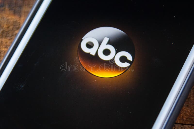 LAS VEGAS, NV - September 22. 2016 - ABC App on Apple IPhone Screen ...
