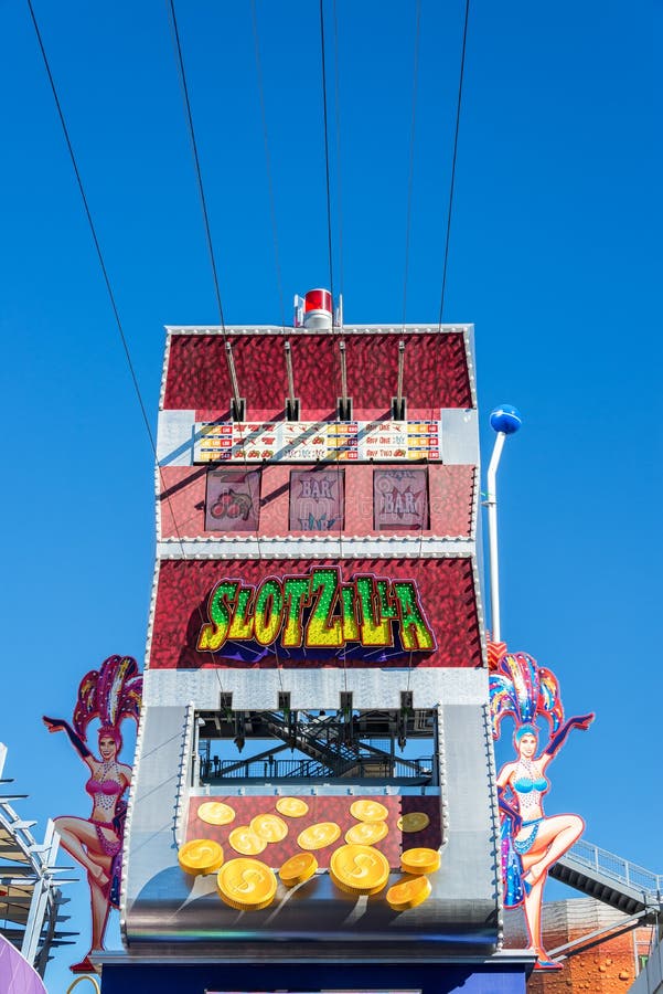 Slotzilla in Las Vegas editorial stock photo. Image of travel - 97249438