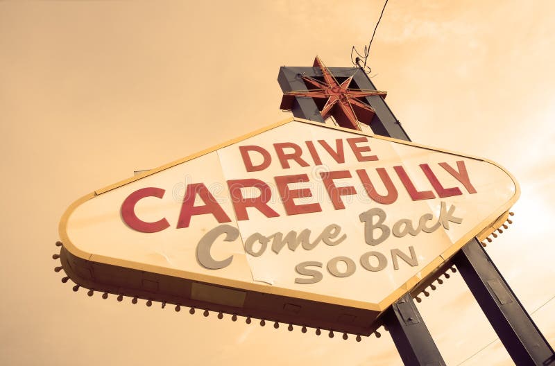 Leaving Vegas Come Back Soon Sign Stock Photos - Free & Royalty-Free ...