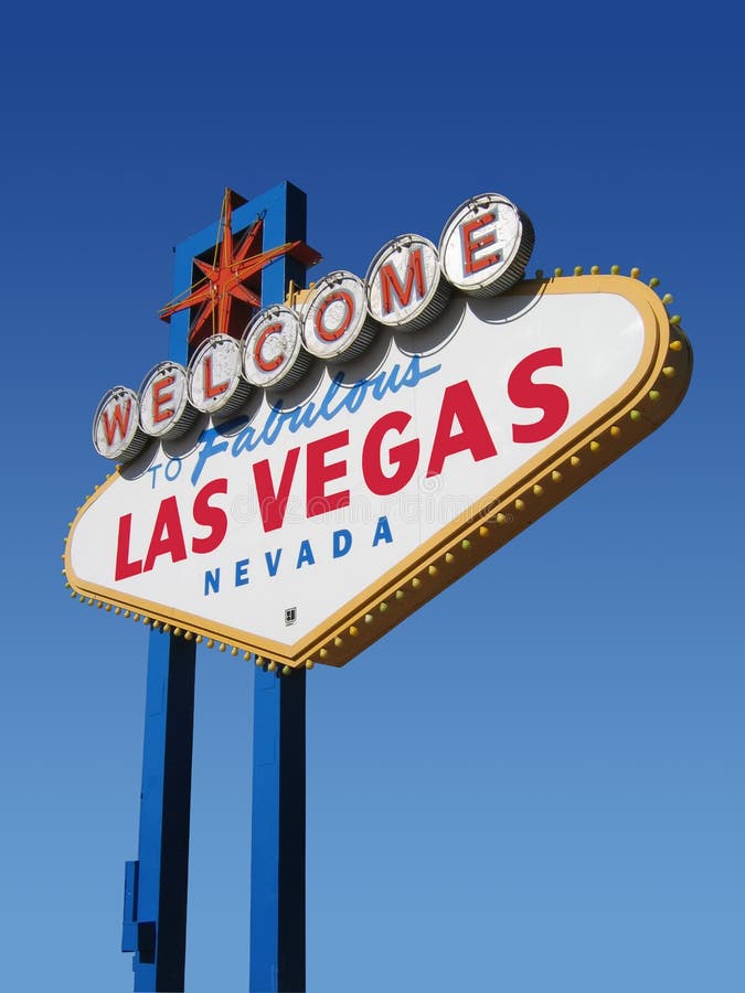 Fabulous Las Vegas Sign stock image. Image of sign, lights - 11737587