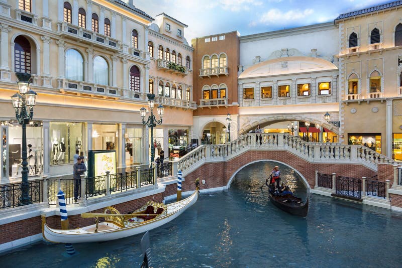 Las Vegas, the Venetian Hotel Editorial Stock Image - Image of culture ...