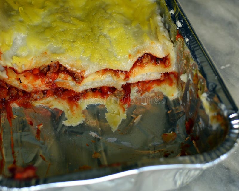 Lasagne in a box stock image. Image of tasty, lasagne - 227520503