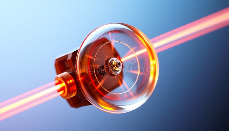 Laser Beam Cutting through Metal, Industrial Precision and Advanced ...