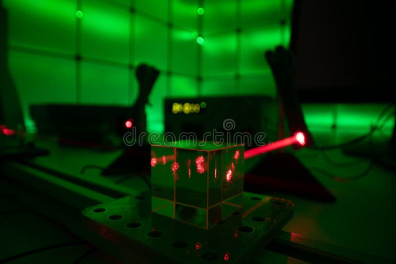 Laser laboratory stock image. Image of precision, electronic - 8450425