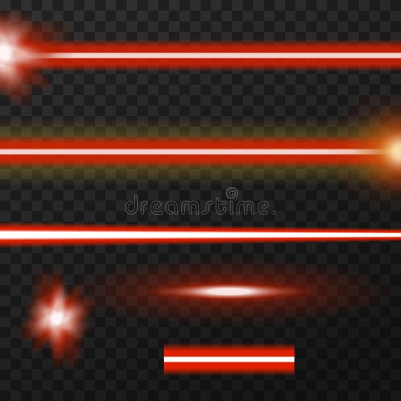 Laser beams pack stock vector. Illustration of flash - 63052016