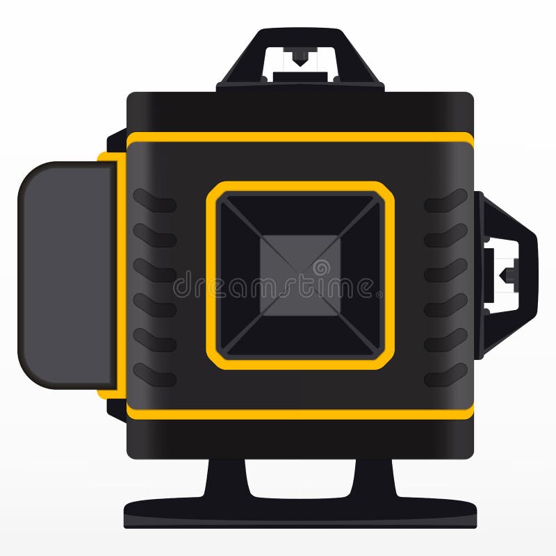 Laser Building Level. Engineering Measuring Equipment. Modern Device ...