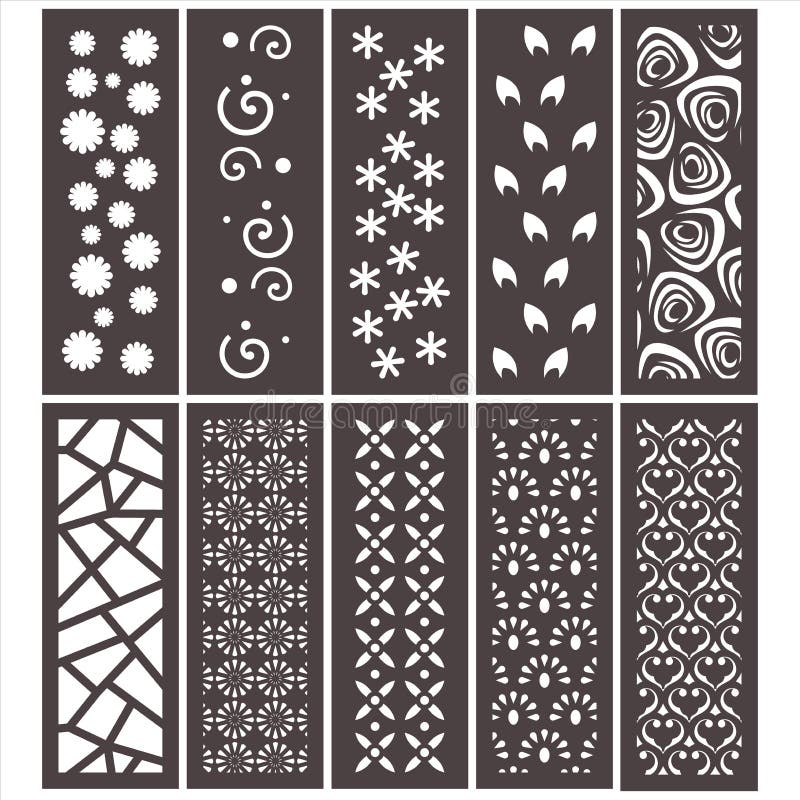 Laser and Cnc Router Cutting Design Vector Stock Vector - Illustration ...