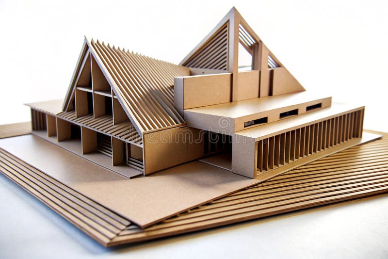 Laser Cut Cardboard Architectural Model Combining Innovation and ...
