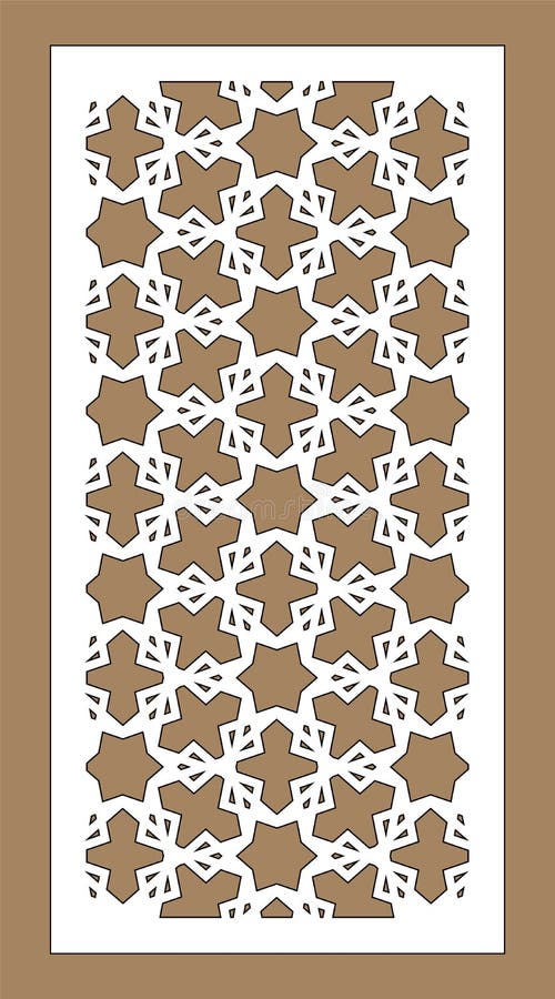 Laser Cut Decorative Vector Panel Set. Jali Design, Cnc Decor, Interior ...