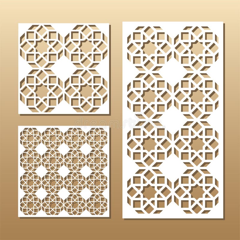 Laser cut panel stock vector. Illustration of laser, cover - 89710323