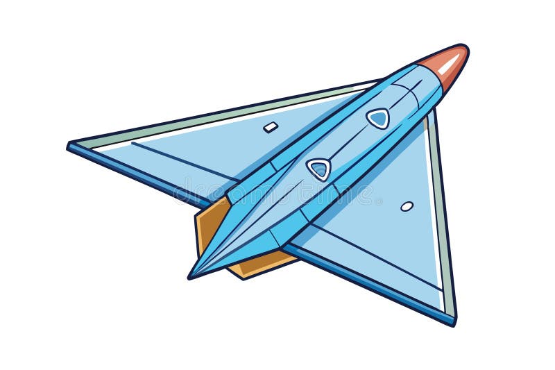 Laser Cut Paper Airplane Design with a Sleek Triangular Wing Shape ...