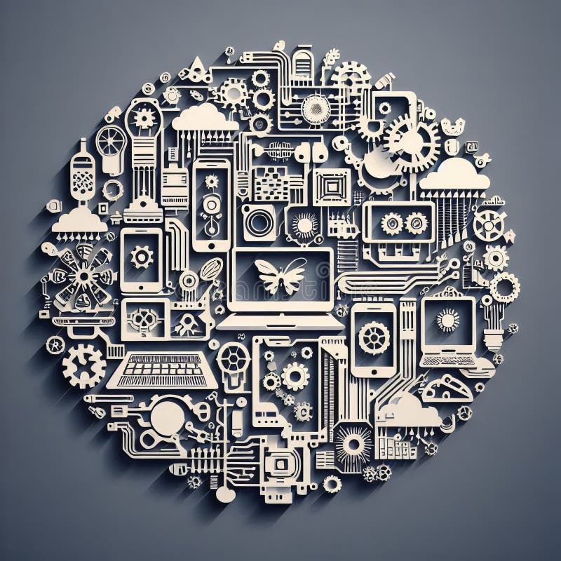 80 Laser Cut Paper Layers a Multi Layered Paper Cut De Stock ...