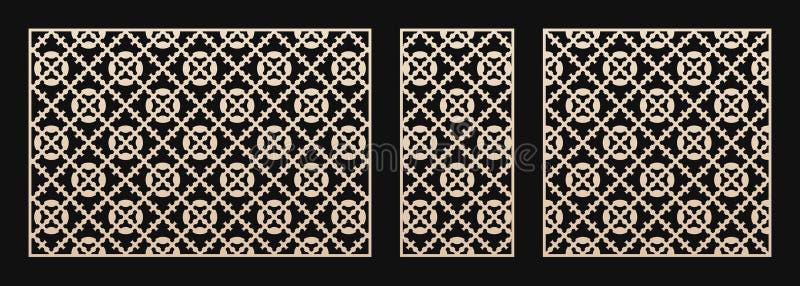 Jali Window Panels Stock Illustrations – 7 Jali Window Panels Stock ...