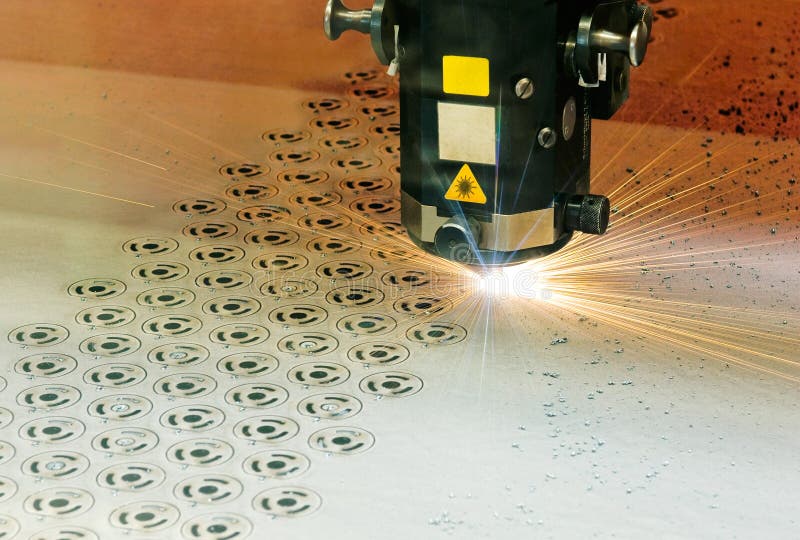 Laser cutter stock image. Image of burn, energy, automatization - 16351427