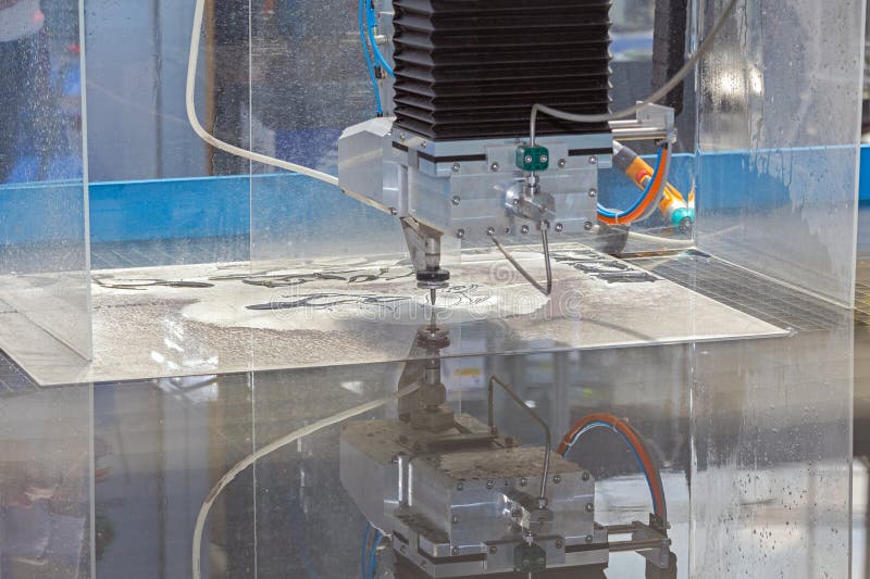 Laser Cutter Water Jet editorial stock image. Image of europe - 368538009