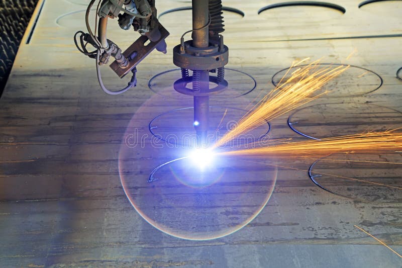 Laser Cutting Equipment for CNC Machine Tools Stock Photo - Image of ...