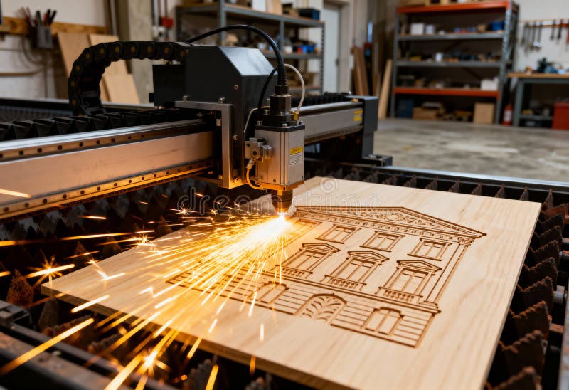 7,817 Wood Cutting Craft Machine Stock Photos - Free & Royalty-Free ...