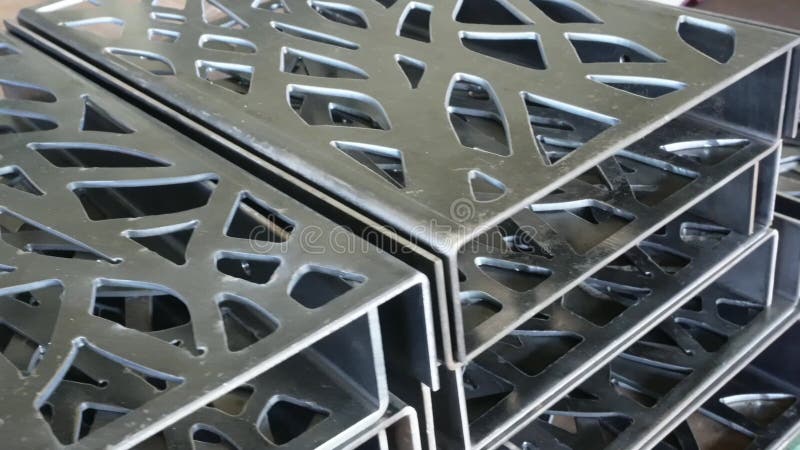 Laser Cutting for Metal Panel. Decorative Metal Frame. Decoration by ...