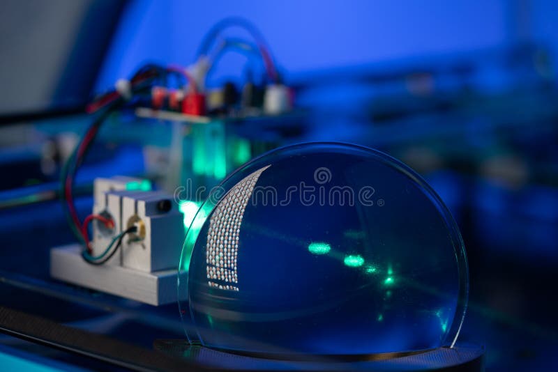 Laser Development System in Optical Laboratory Stock Image - Image of ...