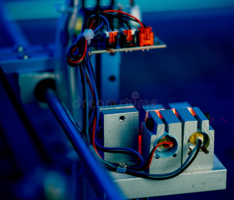 Laser Development System in Optical Laboratory Stock Photo - Image of ...