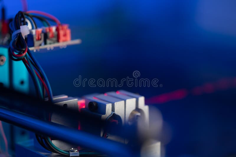 Laser Development System in Optical Laboratory Stock Photo - Image of ...
