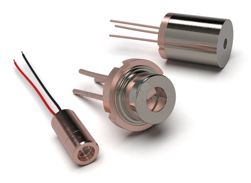 Laser diodes stock illustration. Illustration of optics - 275471041