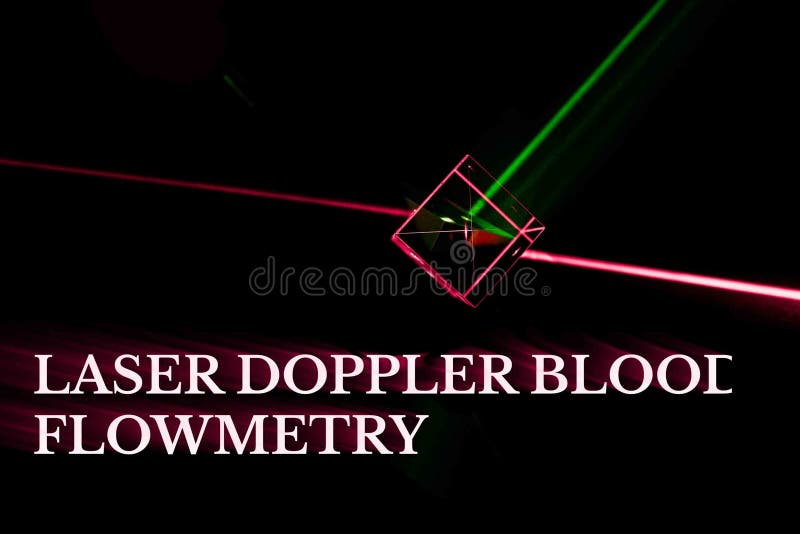 Laser Doppler Blood Flowmetry: Measures Blood Flow Veloci Stock Image ...