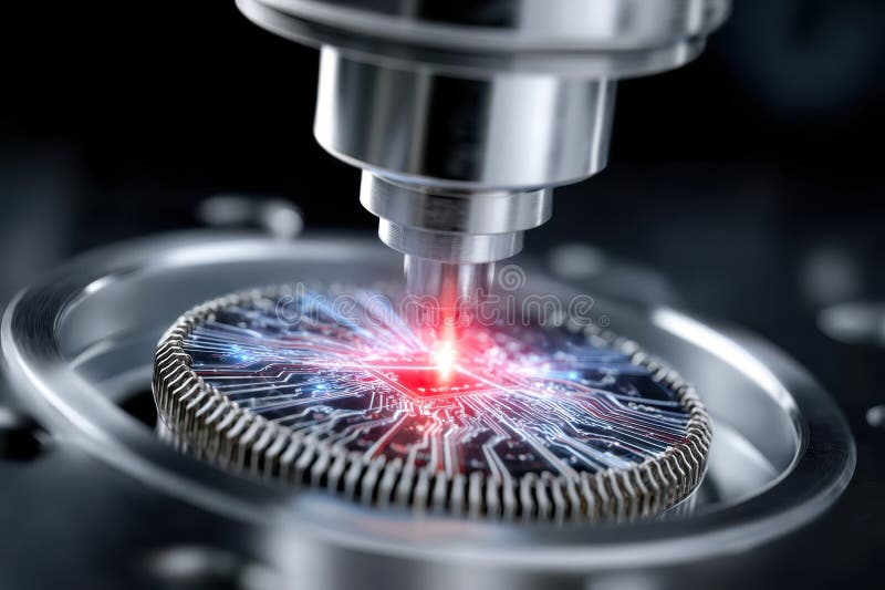 High Precision Laser Engraving on a Microchip Circuit in a Technology ...