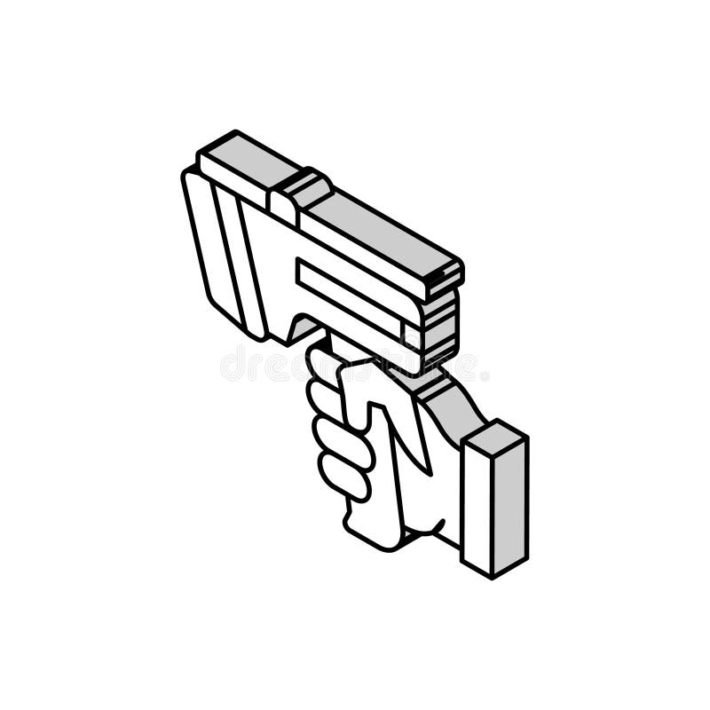 Laser Gun for Scan Rfid Isometric Icon Vector Illustration Stock Vector ... Laser Gun for Scan Rfid Isometric Icon Vector Illustration Stock Vector ...