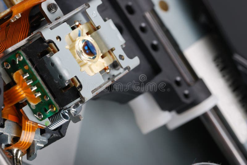 Optical Disc Drive Laser Unit Stock Image - Image of storage, data: 8057077