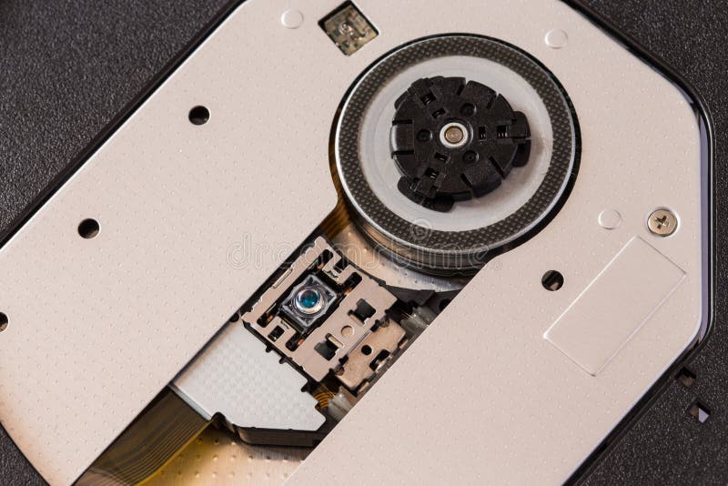 CD-ROM laser lens stock photo. Image of device, manufacture - 11821540