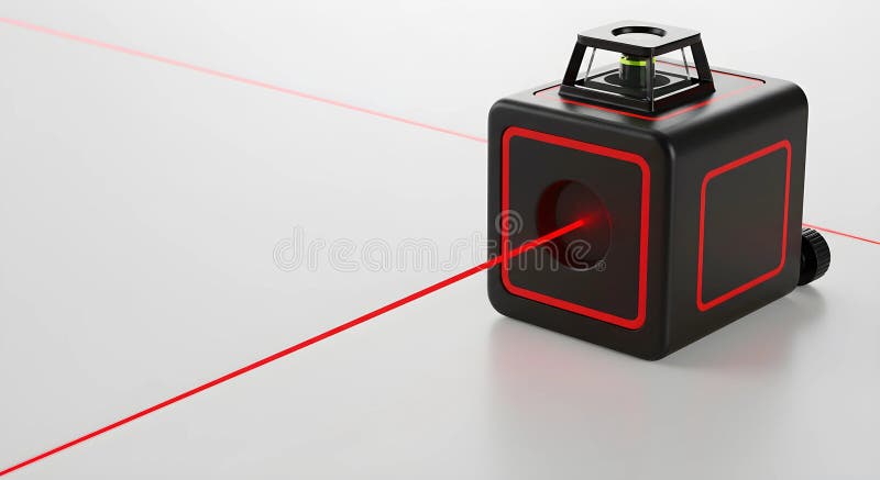 Laser Level Tool stock illustration. Illustration of leveling - 371230322