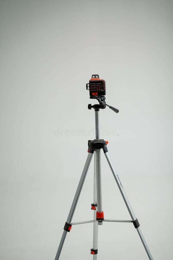 Laser Level on a Tripod for Measurement Stock Photo - Image of ...