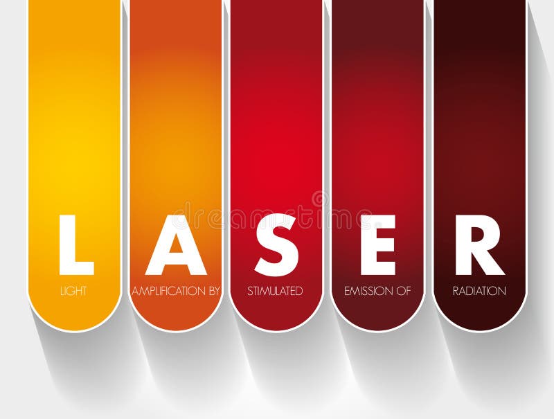 LASER Acronym, Technology Concept Background Stock Illustration ...