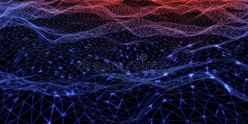 Laser Light Mesh Neon Light Texture Background 3d Illustration Stock ...