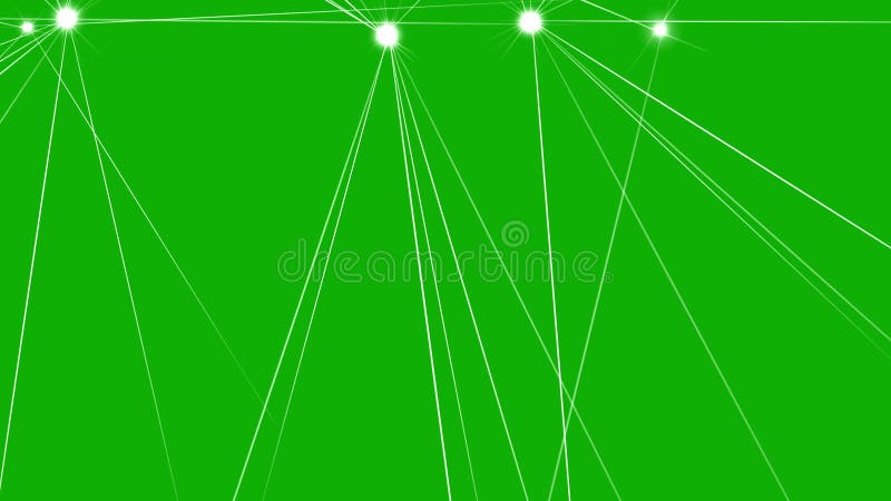 Light Rays Motion Graphics with Green Screen Background Stock Footage ...