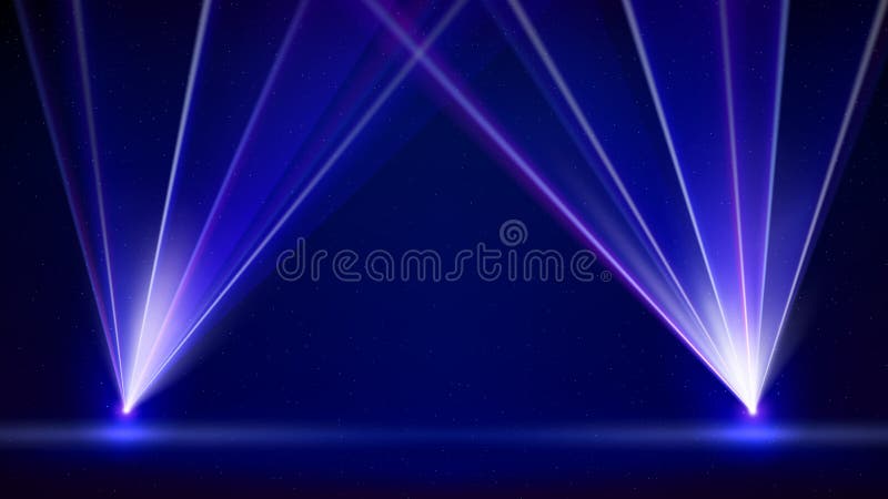 Laser Light Show. Bright Led Laser Beams, Dj Light Party. Template ...