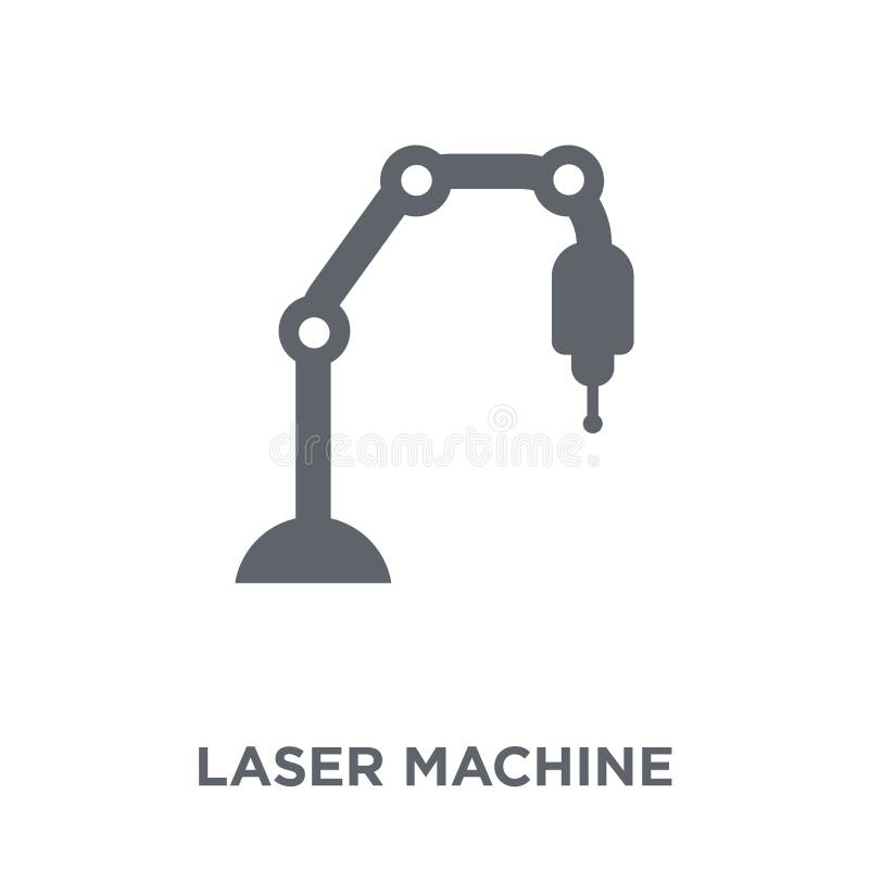 Laser Icon Vector Isolated on White Background, Laser Sign Stock Vector ...