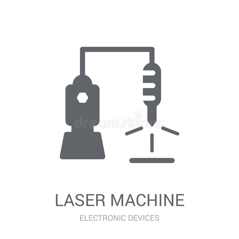 Laser Machine Icon in Filled, Thin Line, Outline and Stroke Style ...