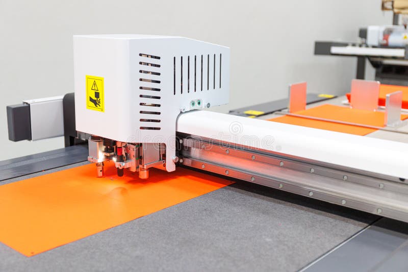 Laser Material Cutting Machine Stock Photo - Image of cover, industry ...