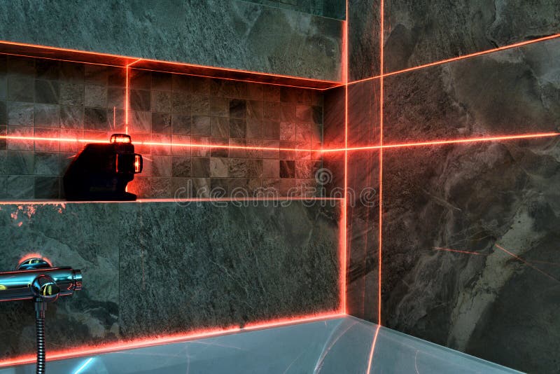 Laser Measurement during Home Renovation Stock Photo - Image of home ...