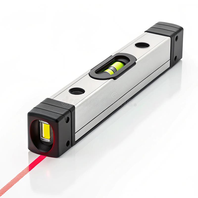 Laser Measuring Tool for Accurate Distances Stock Illustration ...